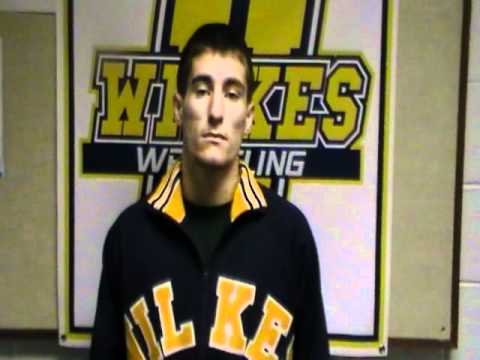 Wilkes University Wrestlers Myzar Mendoza and Anthony Dattolo - YouTube