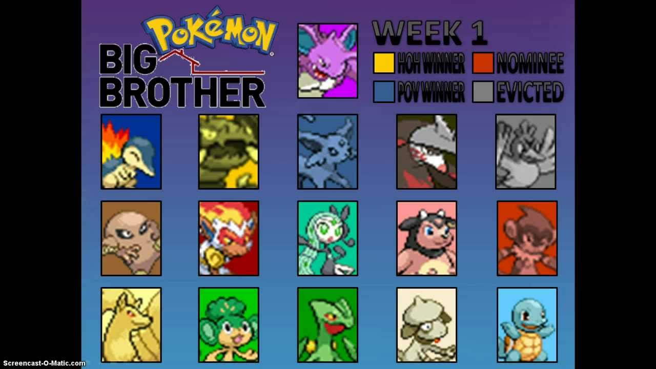 Pokemon Big Brother finale Part 1 - YouTube