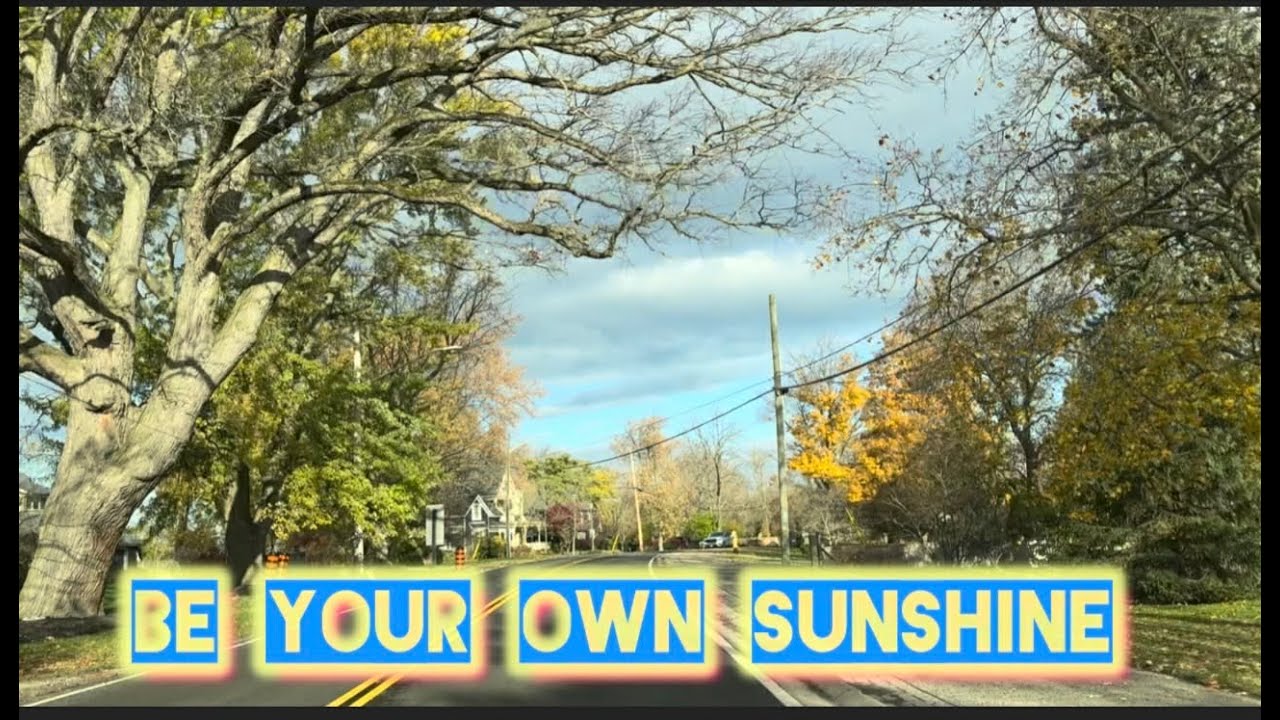 BE YOUR OWN SUNSHINE - TGIF #thankyougod - SILENT LS - YouTube