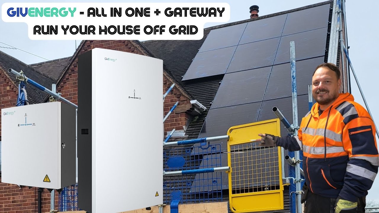 Give Energy AIO all in one with Gateway | Installation with SOLAR ...