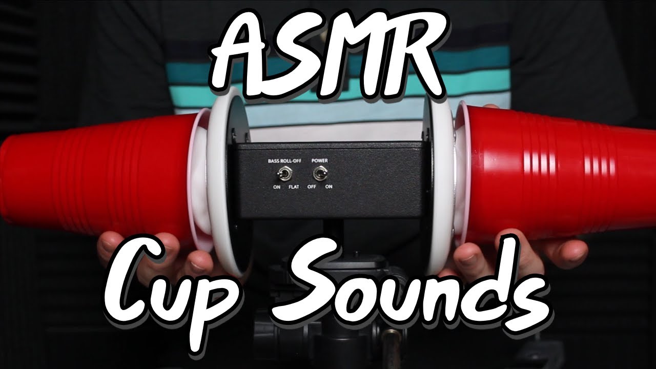 ASMR 3Dio - Plastic Cups Sounds - YouTube