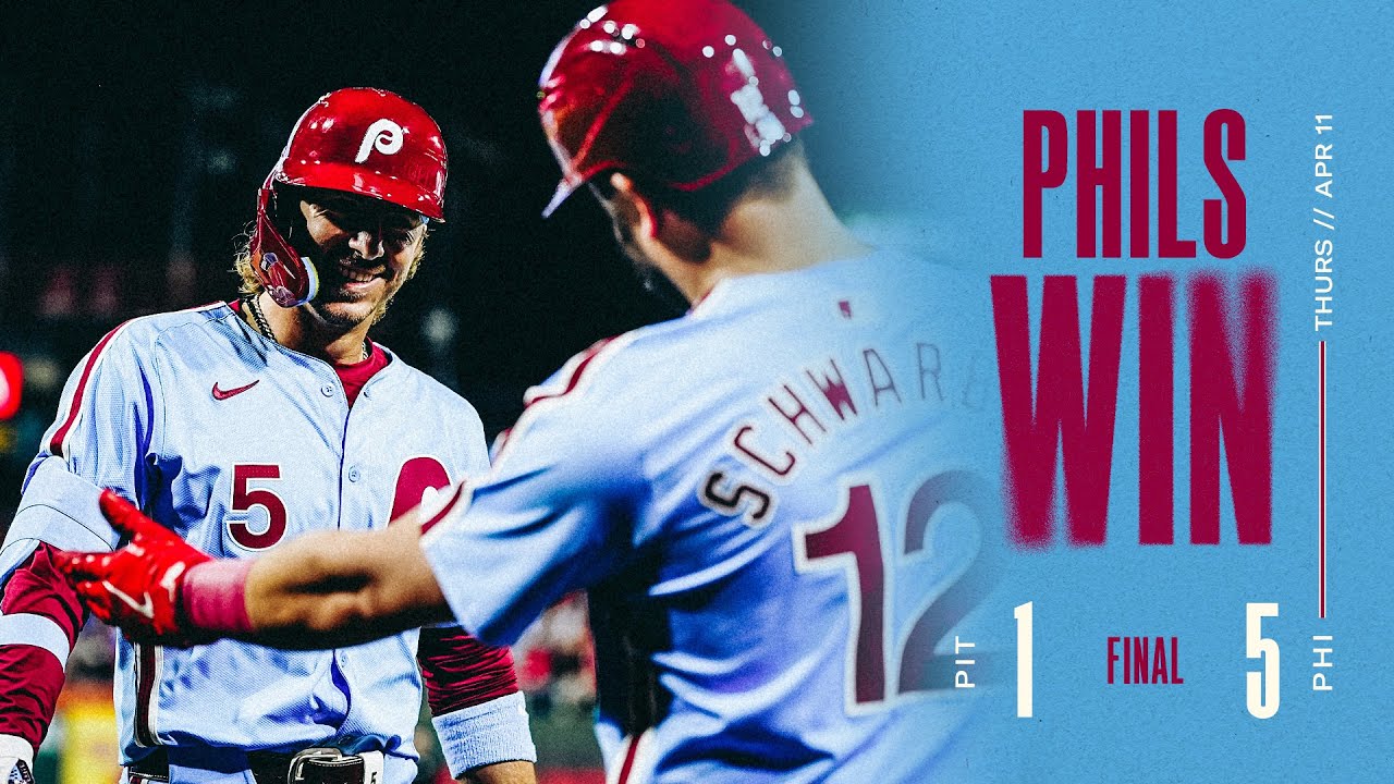 Pirates vs. Phillies Game Highlights (4/11/24) | MLB Highlights - YouTube