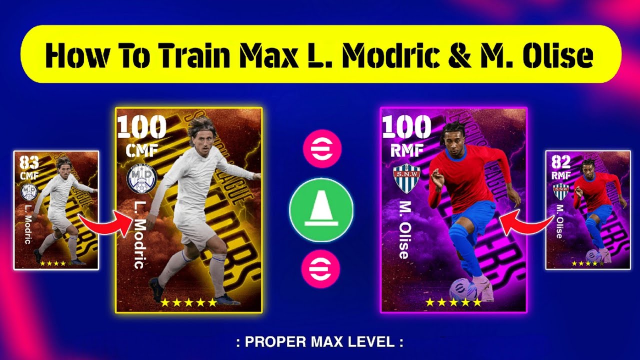 5000 eFootball Points Luka Modric & M. Olise Best Training Guide 😍🔥 ...