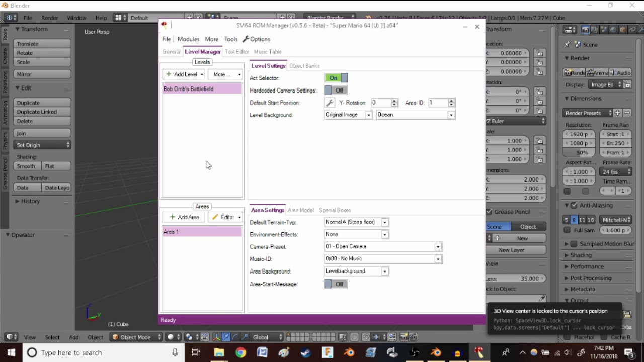 Super mario 64 ROMHacking: ROM Manager Tutorial for Beginners (Pt 1 ...