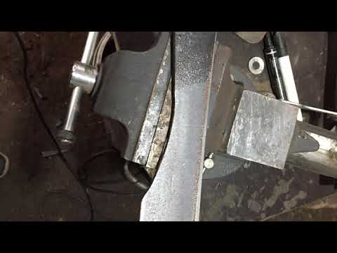 Kamyon makasından pala yapımı