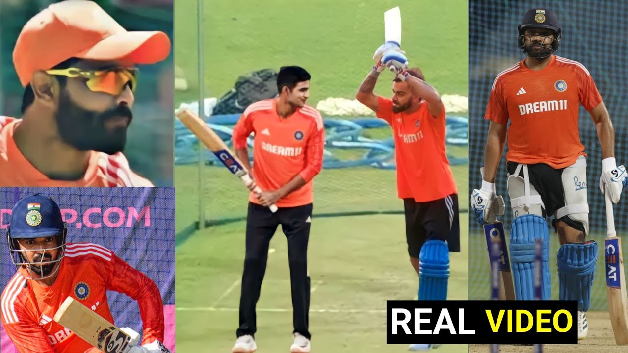 Virat, Rohit, Rahul and Team India's Practice session today in ...
