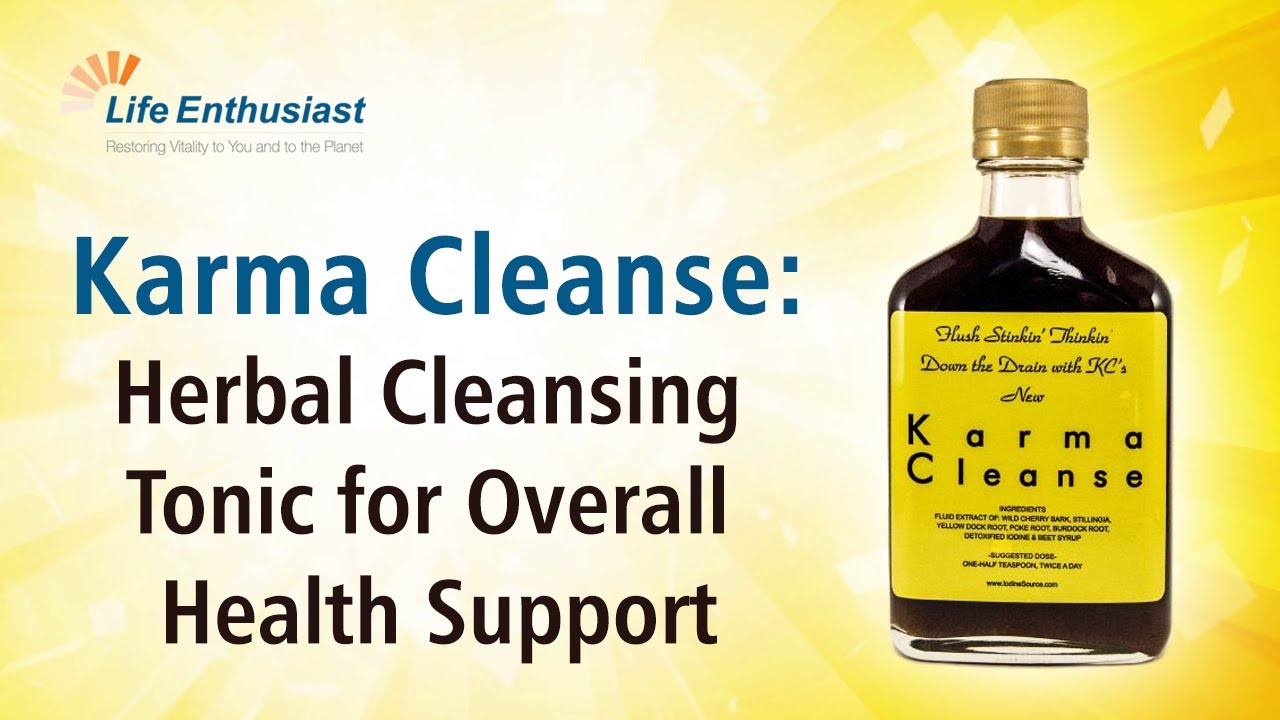 Support Your Natural Detox with Karma Cleanse Herbal Cleansing Tonic ...