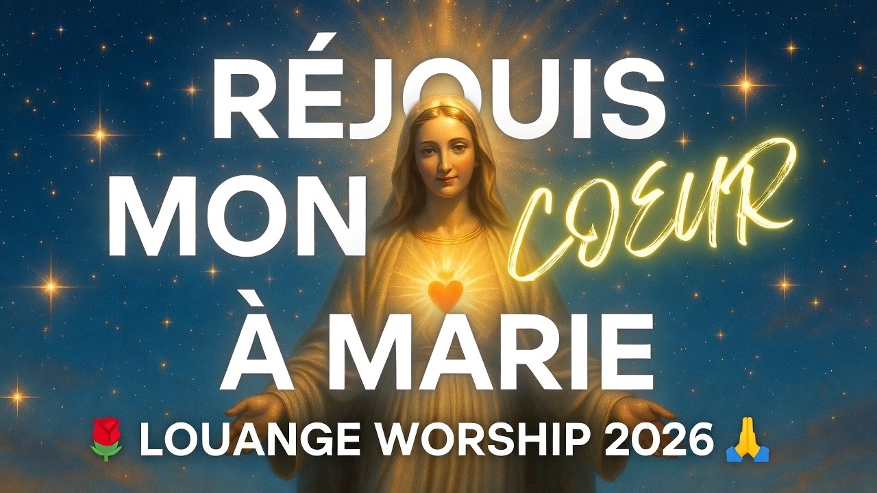 Réjouis Mon Cœur (Ô Marie) | Louange Mariale Moderne & Worship 2026 🌹 ...