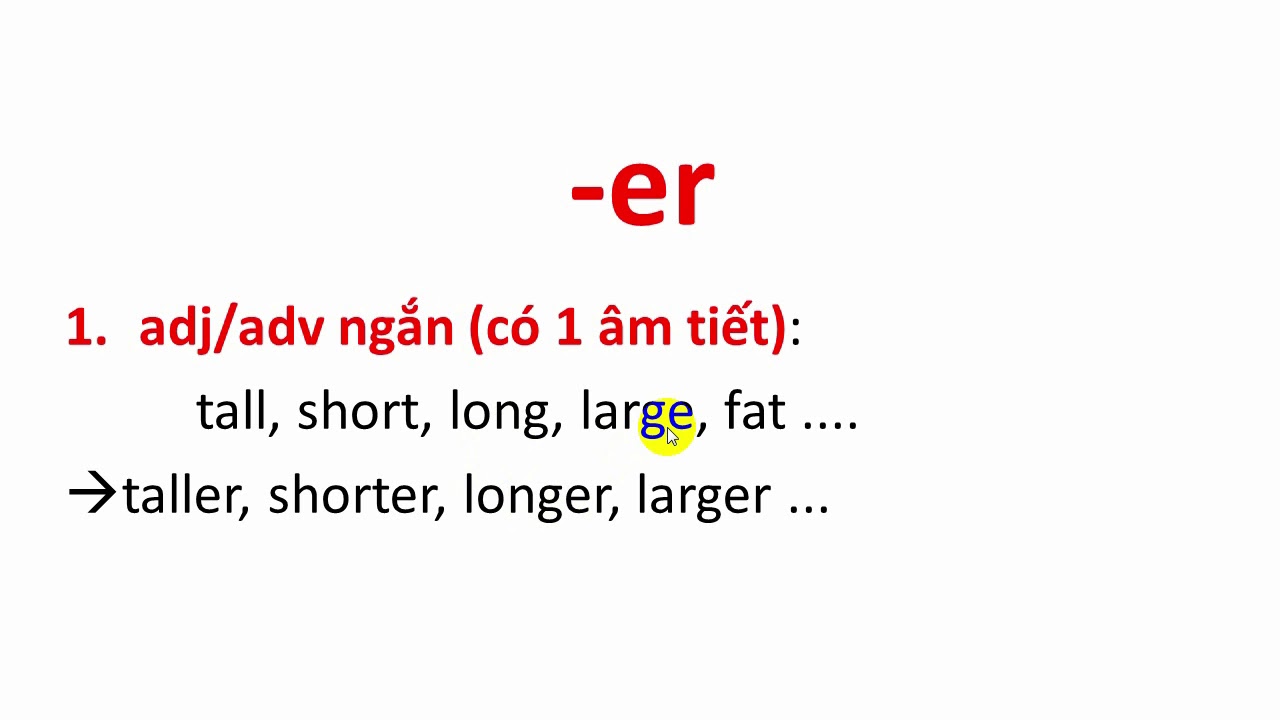 Toeic Ngữ Pháp Toeic Comparison So Sánh Hơn Youtube 7165