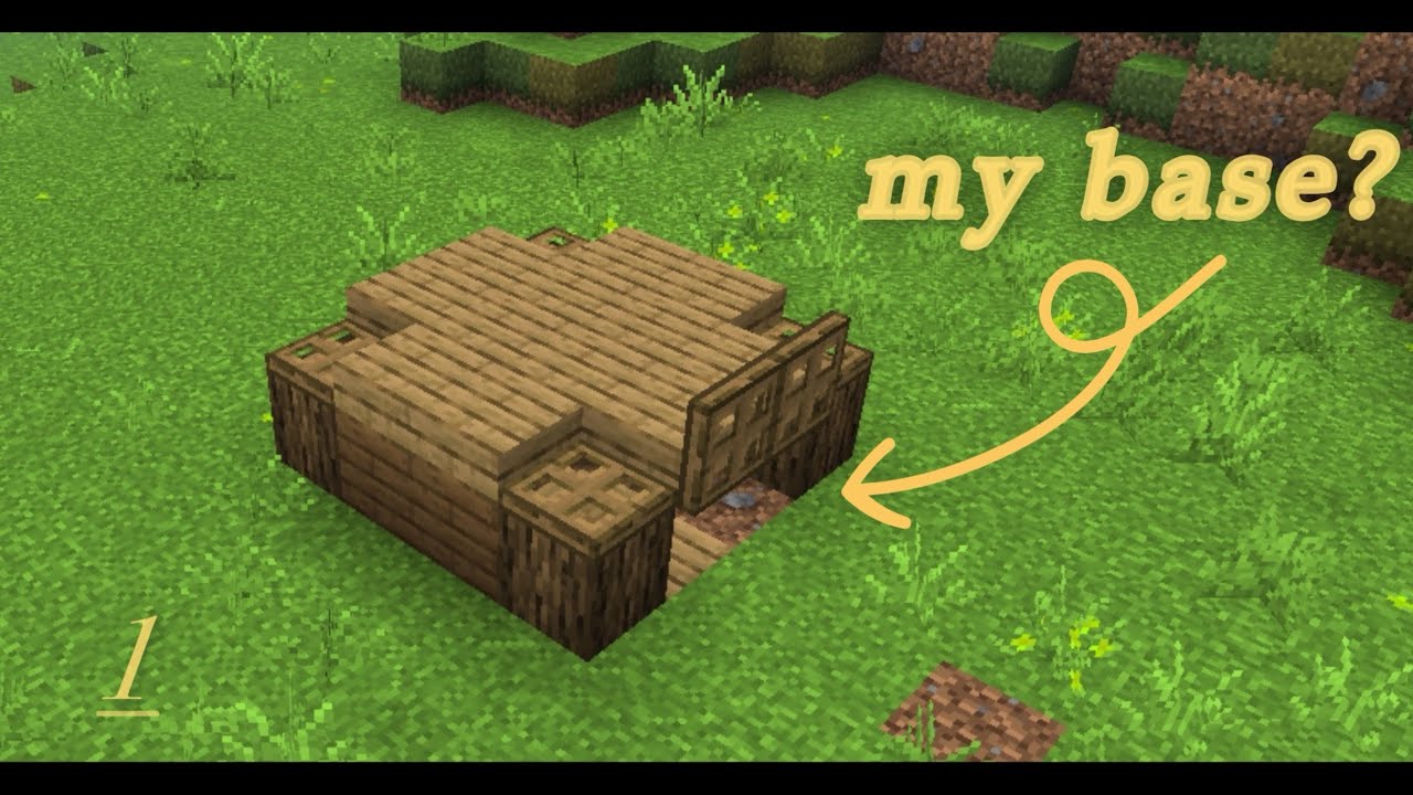 I built a 2x2 Base In Minecraft (or 4x4) - YouTube