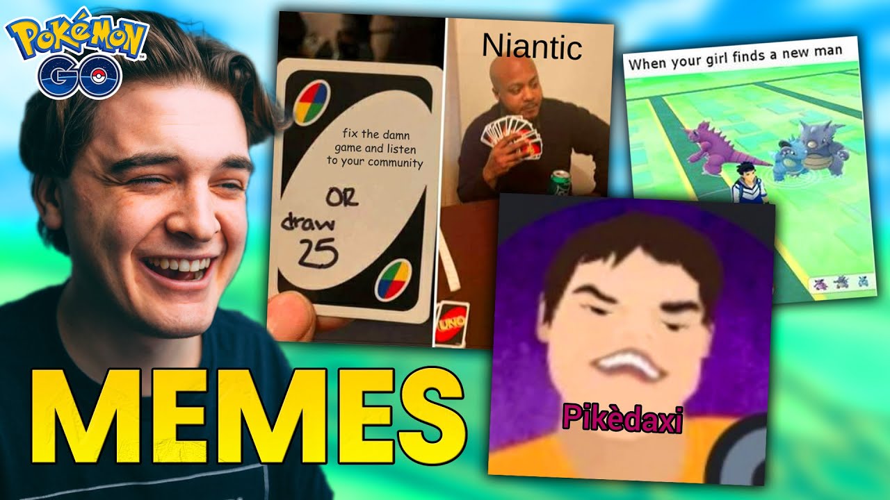 Reacting to the Funniest Pokémon GO Memes! - YouTube