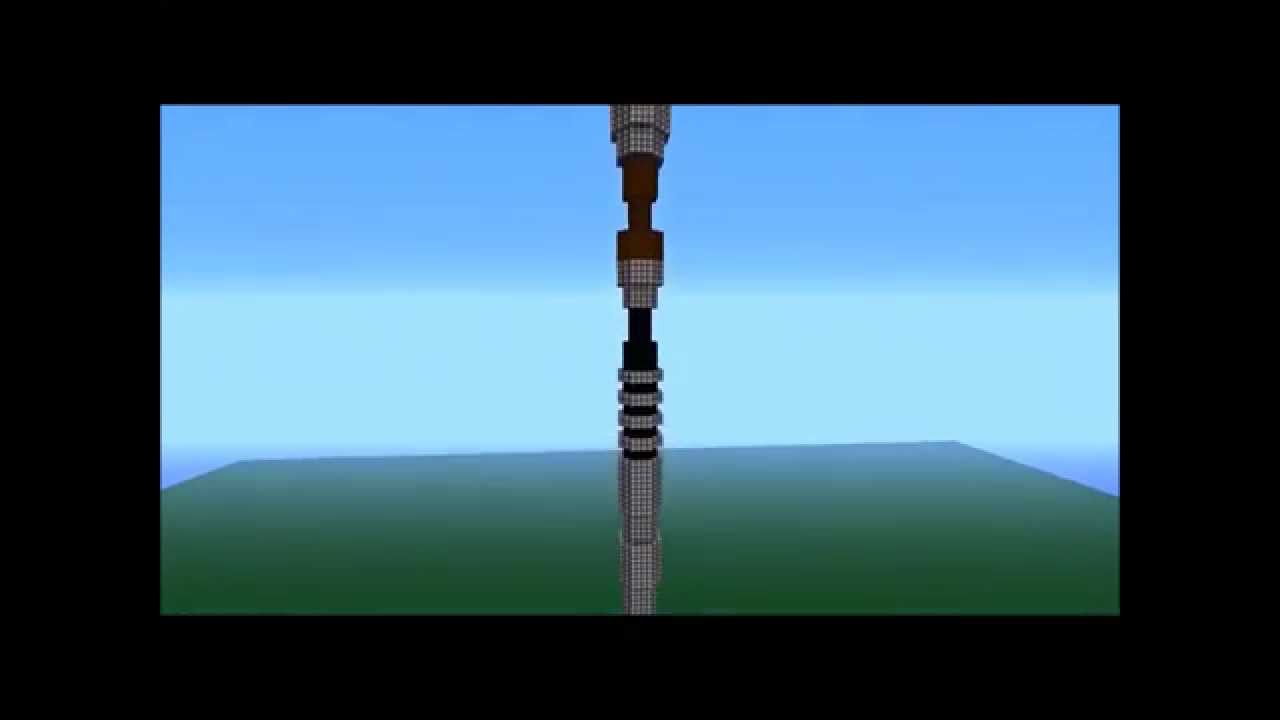 Minecraft: Luke Skywalker Lightsaber Build [Timelapse] [Quite Simple ...