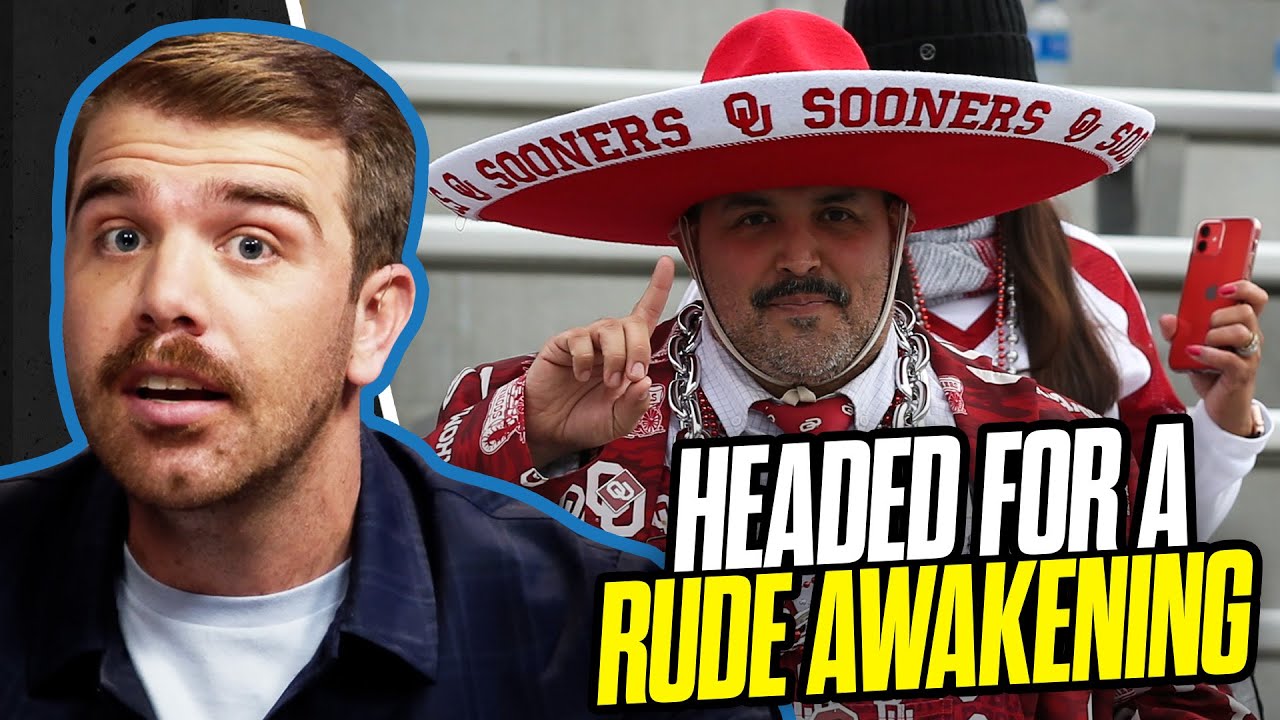 Oklahoma Fan FREAKS OUT Live On Air - YouTube
