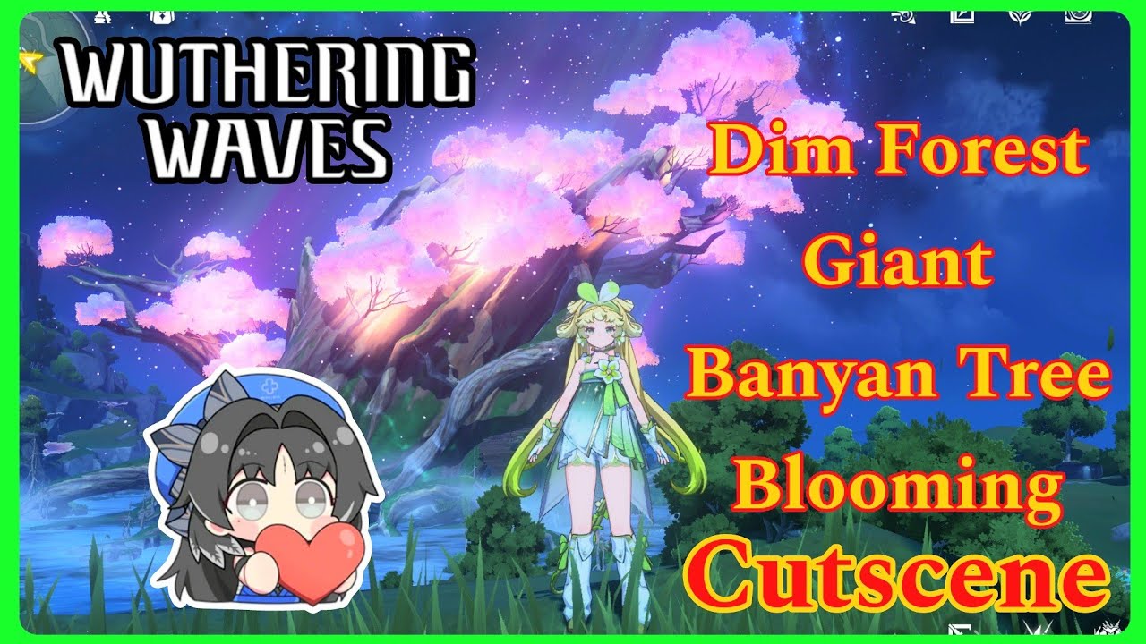 Dim Forest Giant Banyan Tree Blooming Cutscene | When the Forest No ...