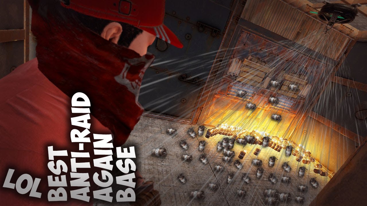 Rust - House raid with beans. Admin spy! - YouTube