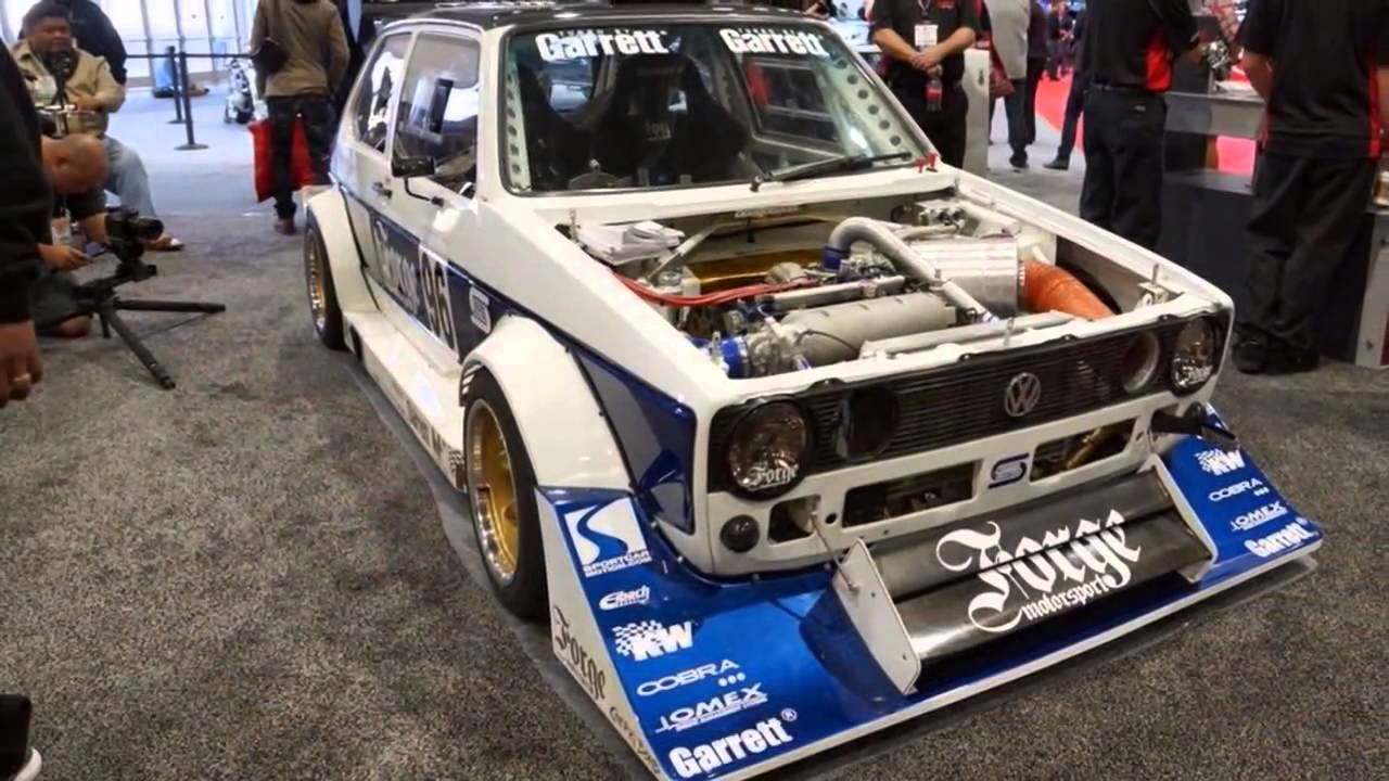 VW Golf MK 1 by Forged Motorsports Crazy Pikes Peak Body Kit - YouTube