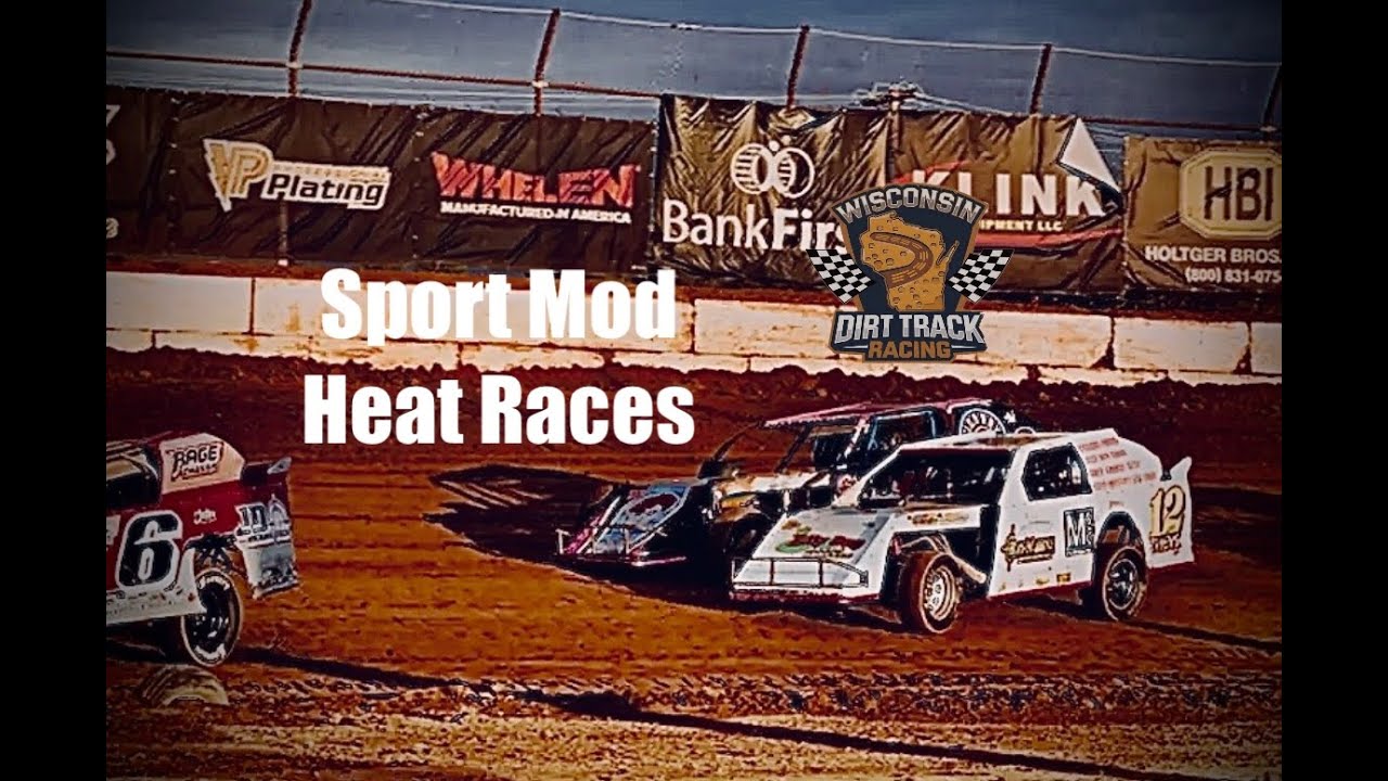 IMCA Sport Mod Heat Races At Outagamie Speedway 9-6-2025 - YouTube