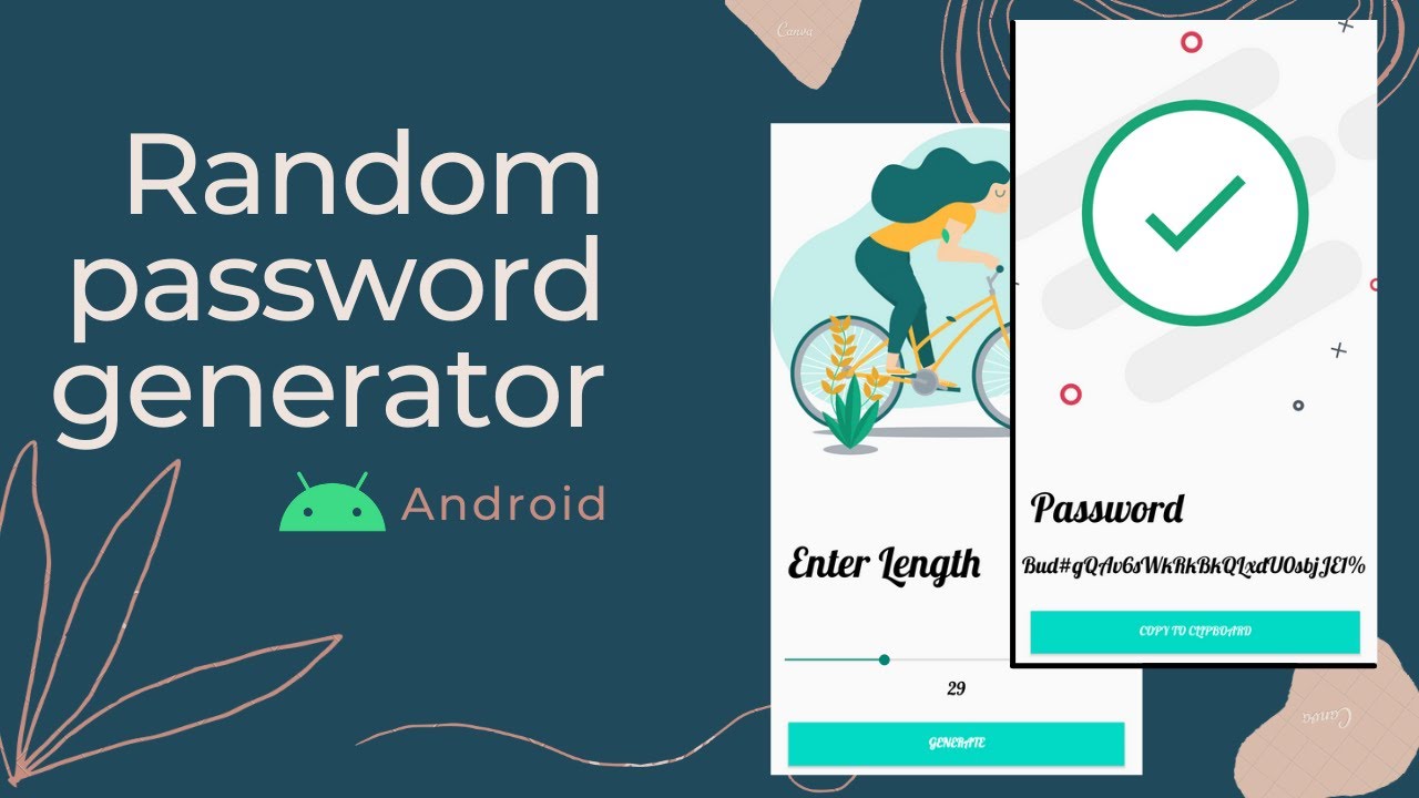 Android Random Password Generator (Part 2) - YouTube