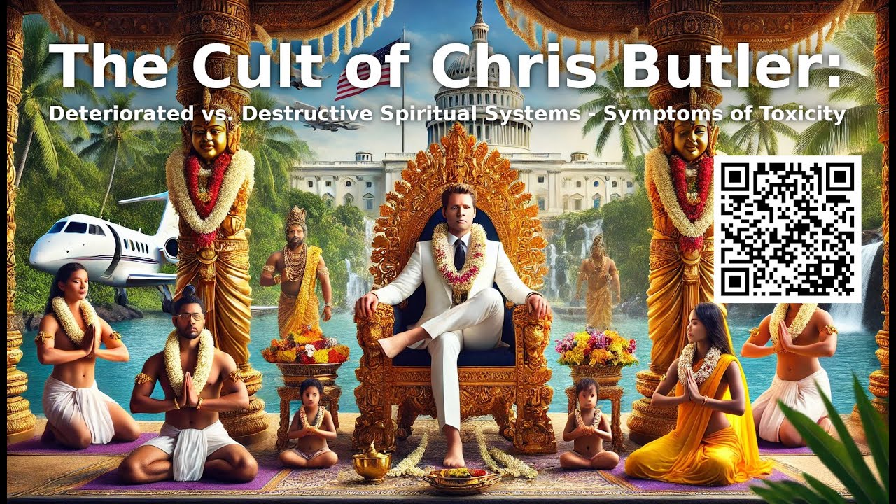 The Cult of Chris Butler: Deteriorated vs. Destructive Spiritual ...