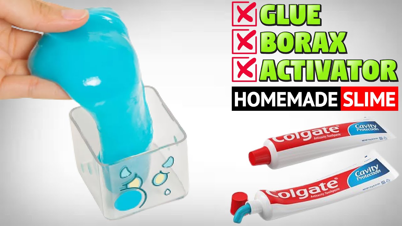 NO BORAX, NO GLUE, SUGAR SLIME/HOW TO MAKE SLIME WITHOUT BORAX OR GLUE ...