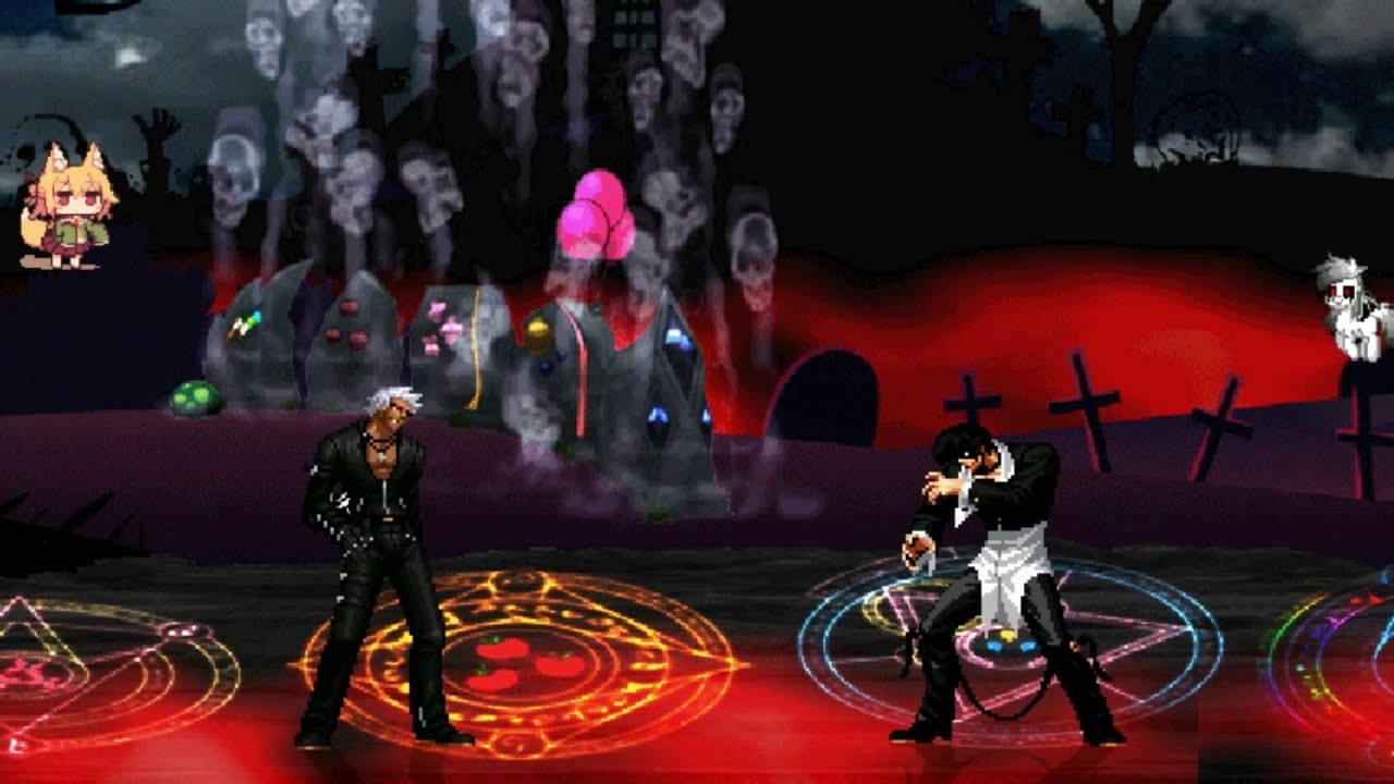 [KOF Memorial Twinkle Light HD] HALLOWEEN CHIEN VS TEAM INFIERNOGAMI ...