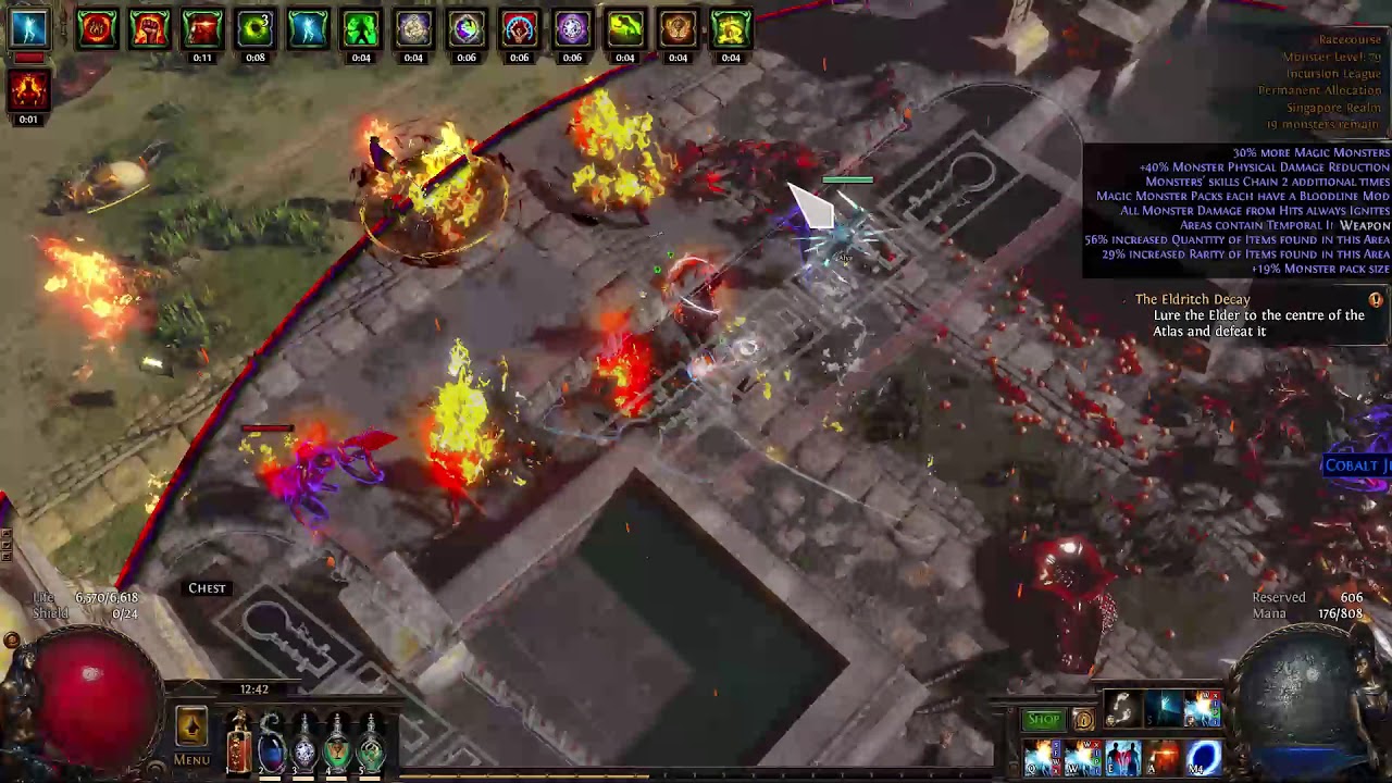 PoE 3.3 Elemental Hit - Deadeye Chin-Sol Frostferno T12 - YouTube