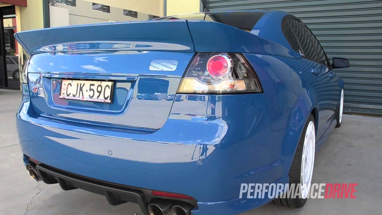 HDT VE VK Group A Blue Meanie engine sound and 0-100km/h - YouTube