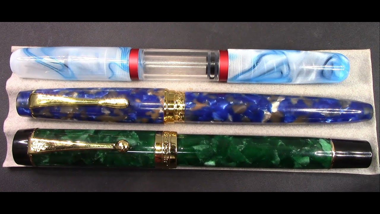 Etsy - 3 Bobby Fountain Pens - YouTube