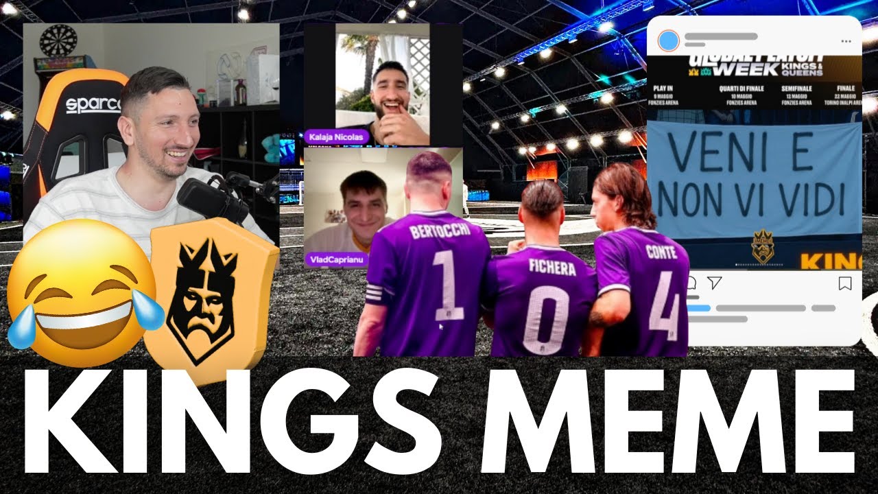 😂 REAGIAMO AI MIGLIORI MEME SULLA KINGS LEAGUE! | Con Kalaja e Vlad ...