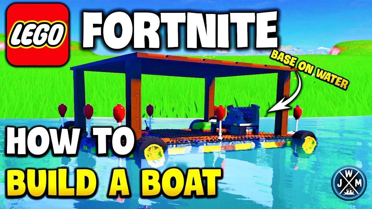 How to Build a Boat in LEGO FORTNITE (Best Design Yet!) - YouTube