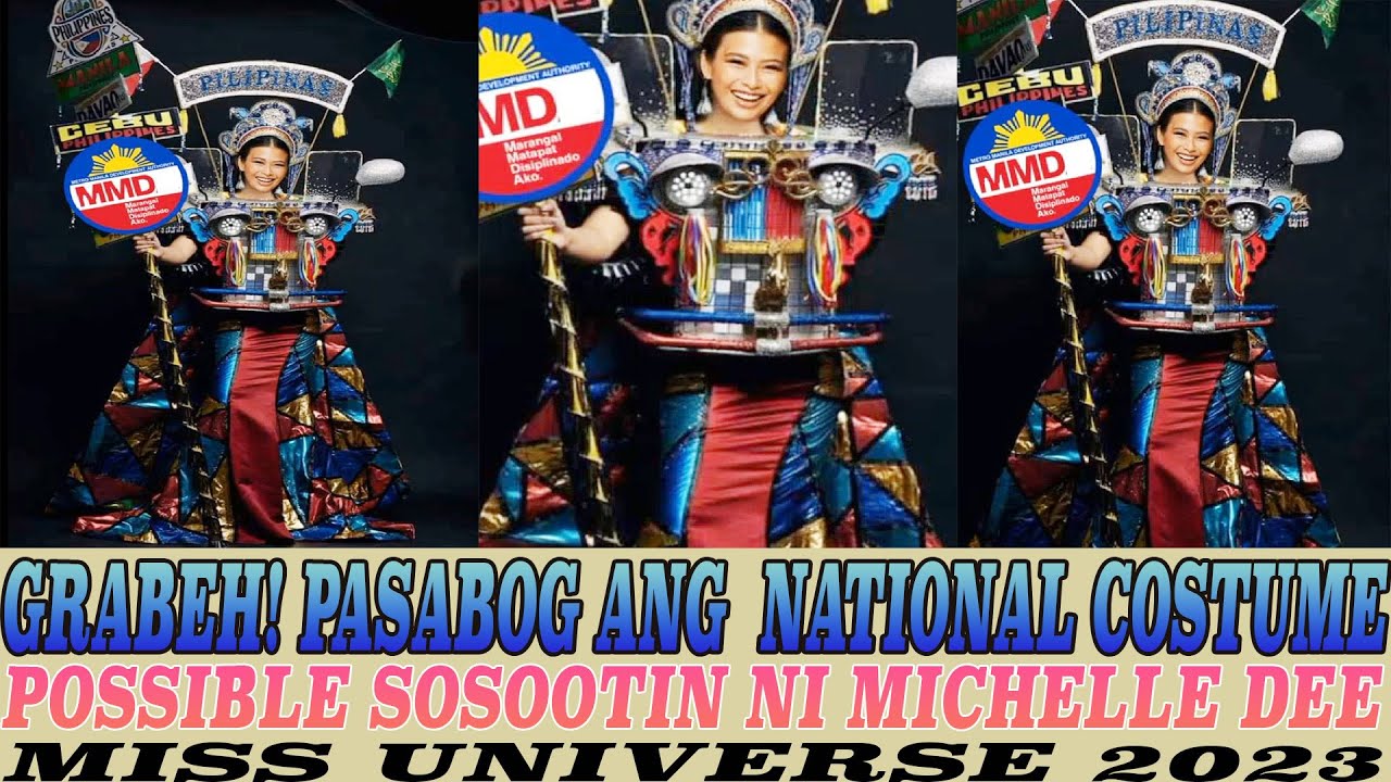 OMG! MICHELLE DEE POSSIBLE NATIONAL COSTUME MISS UNIVERSE 2023 - YouTube