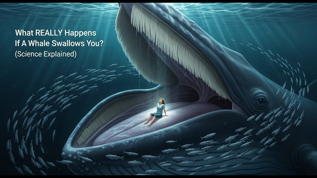 What If a Giant Whale Mistook YOU for Food? (Terrifying Scenario) - YouTube