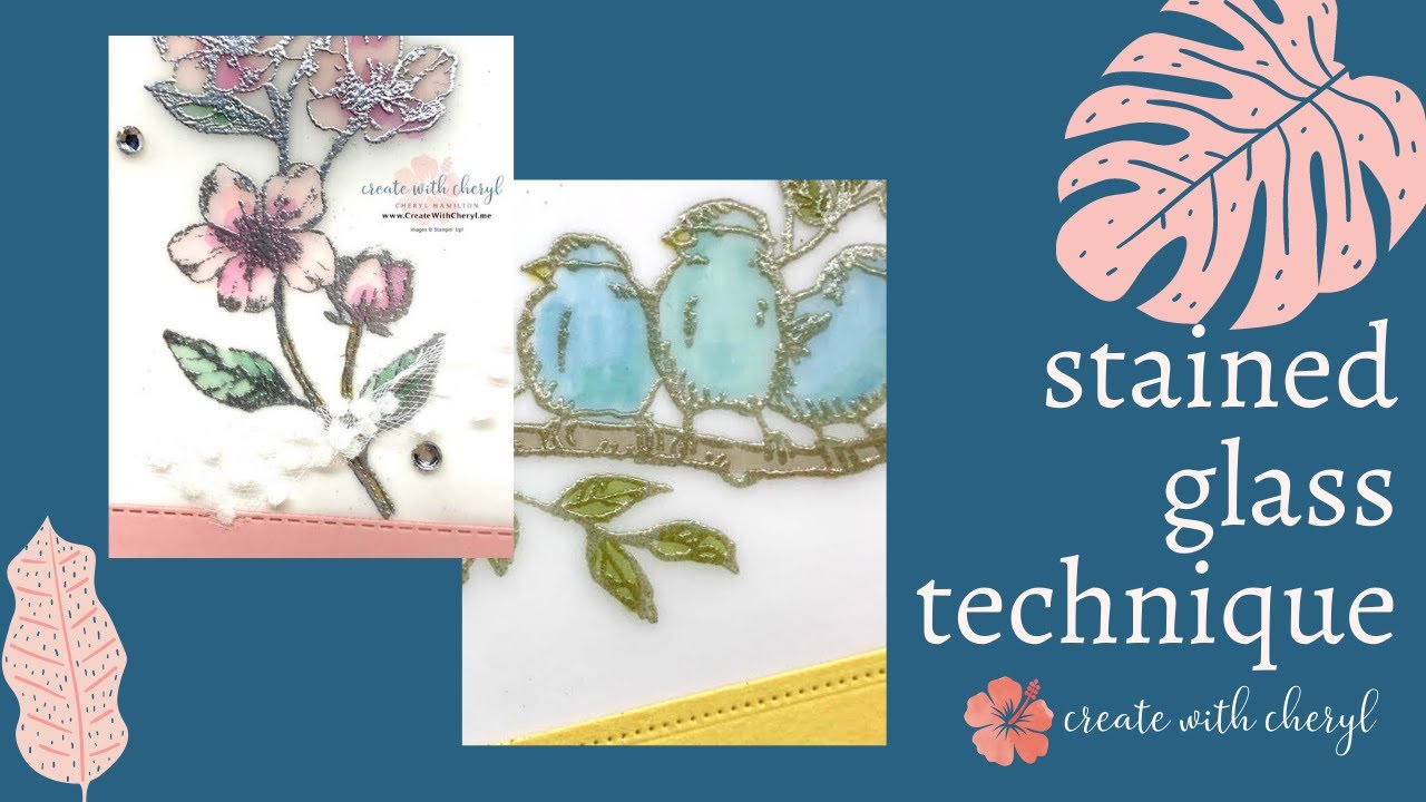 Stained Glass Technique - YouTube