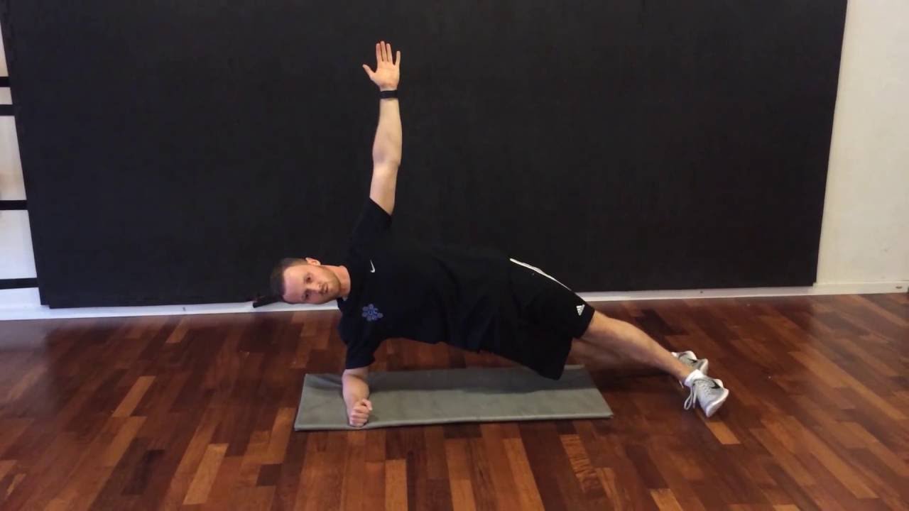 Lateral plank - YouTube
