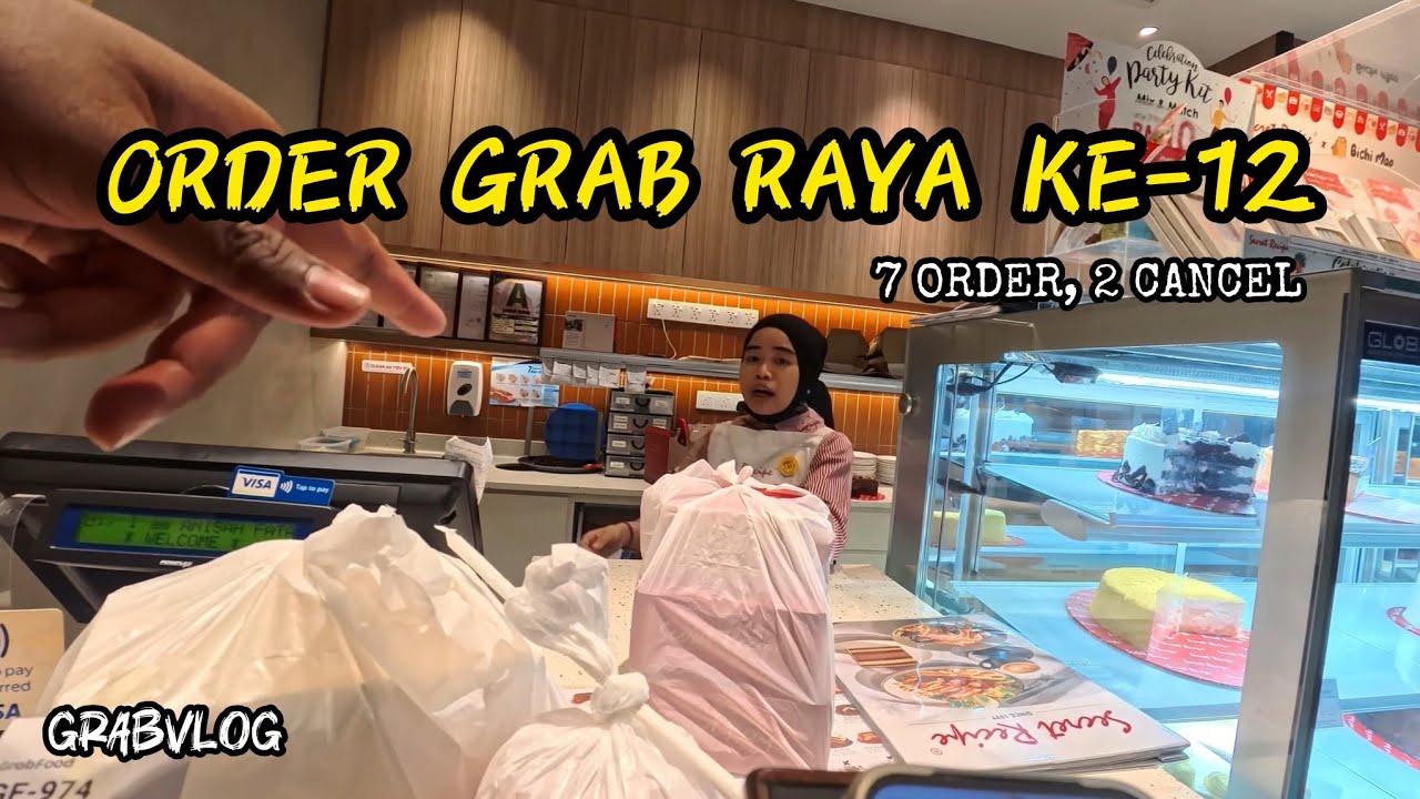 BUAT GRAB DI HARI RAYA! (PART 2) - YouTube