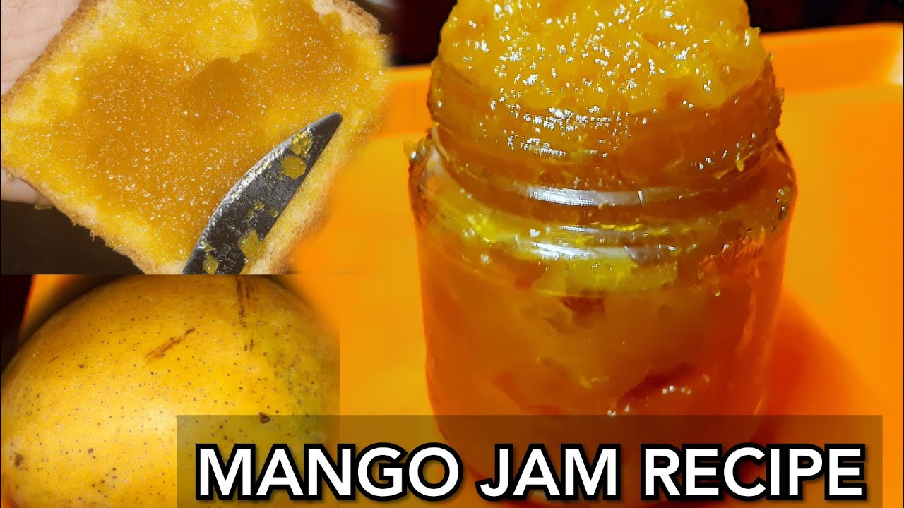 Mango Jam Recipe With Just 3 Ingredients At Home | Mango Jam Recipe ...