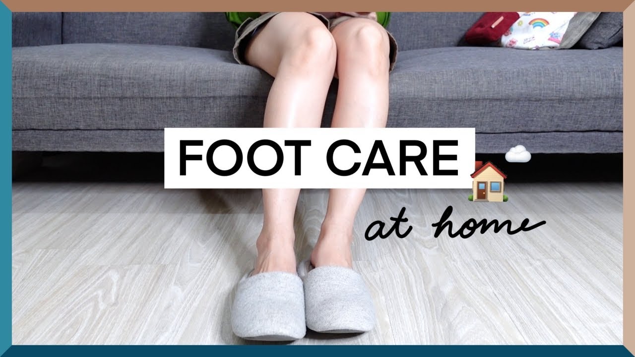 Foot care at home 🏠 ดูแลเท้าแบบง่าย ๆ ได้ที่บ้าน | abouttiz - YouTube