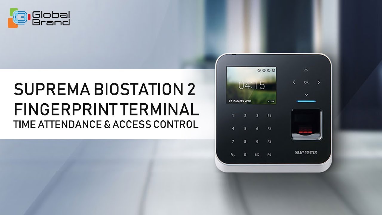 Suprema BioStation 2 Fingerprint Terminal | Time Attendance & Access ...