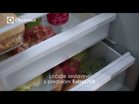 Electrolux 600 TwinTech® kombinirani vgradni hladilnik