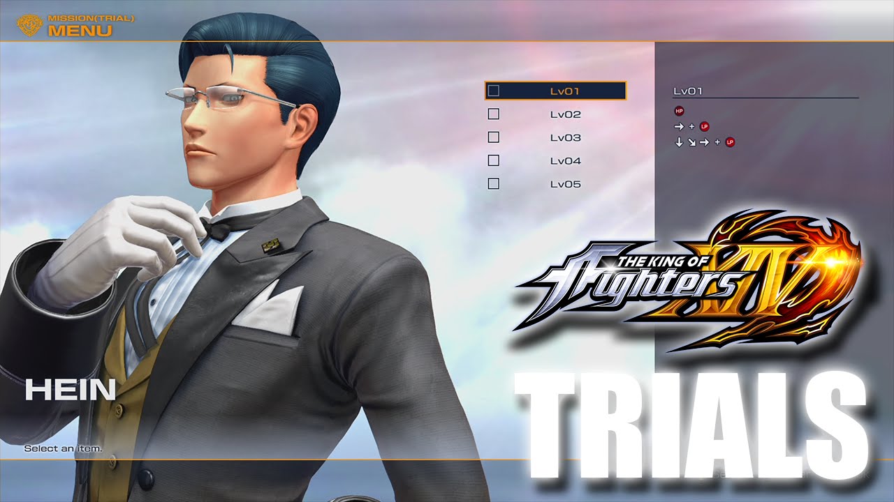 KING OF FIGHTERS XIV Hein TRIALS - YouTube