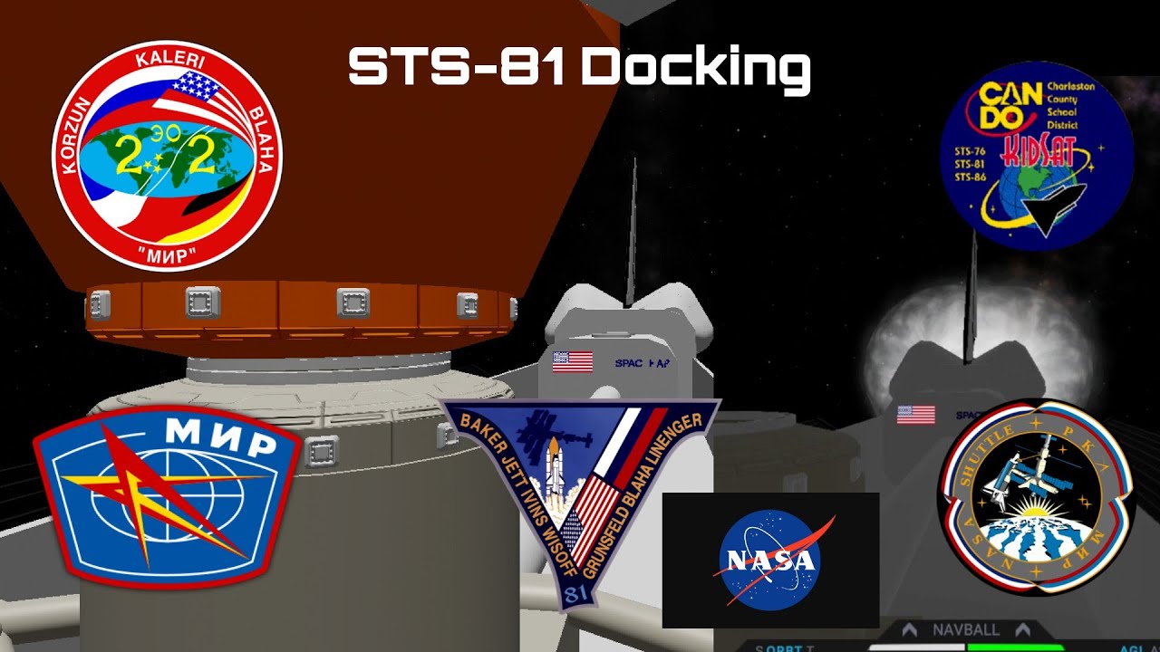 STS-81 Docking | Shuttle-Mir Missions | Space Shuttle Missions | Ced ...
