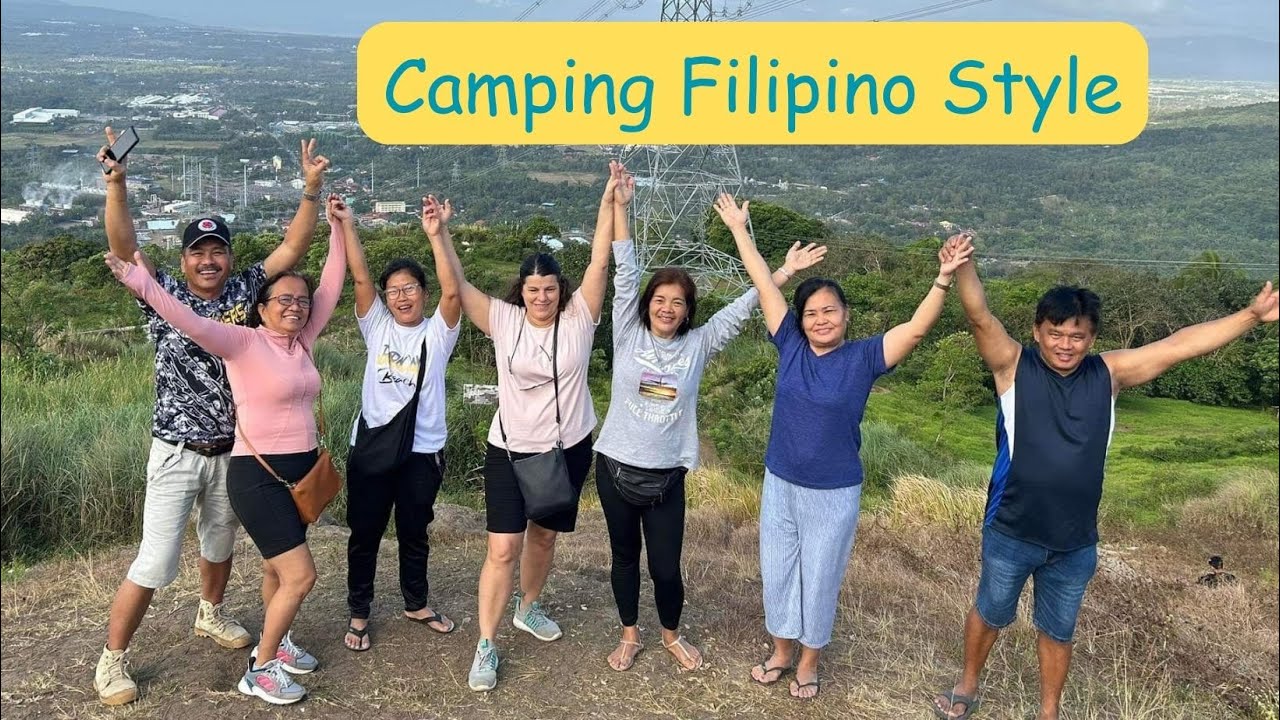 Camping Filipino Style - watch the sunset and the sunrise with me in ...