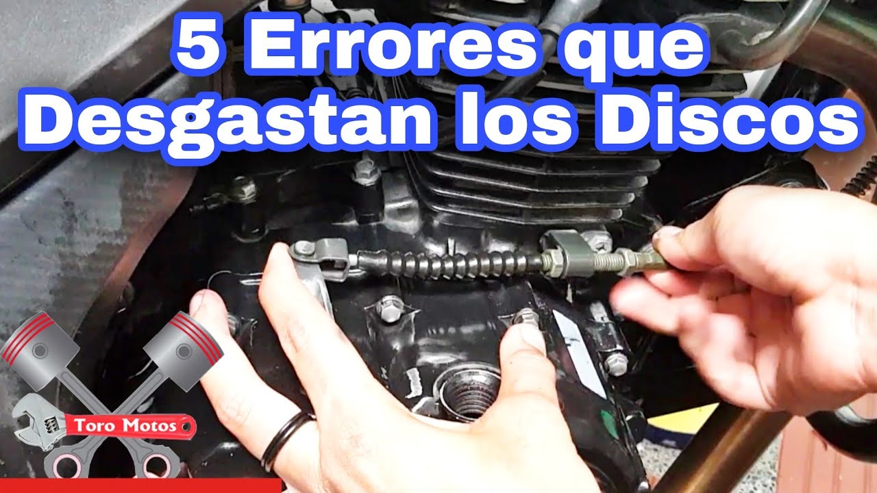 🔻 Porque se QUEMAN los Discos del Clutch Rápido moto - YouTube