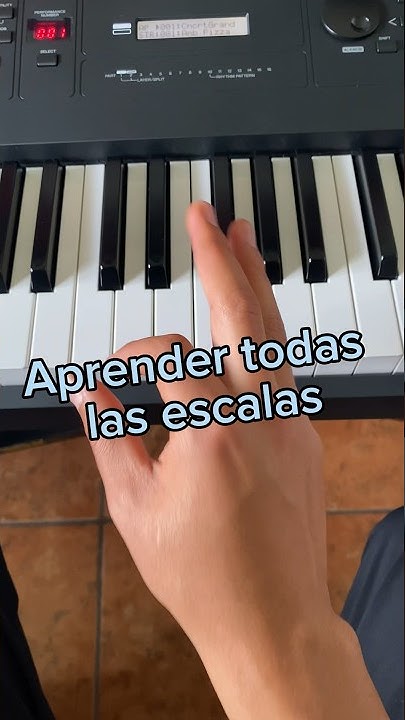 Aprende todas las escalas Mayores “D Mayor🎹#musica #piano #tutorial #worship #pianista #escalas ...
