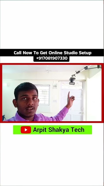 Online Studio Setup || Interactive Flat Panel || Digital Studio Setup || Arpit Shakya Vlog ...