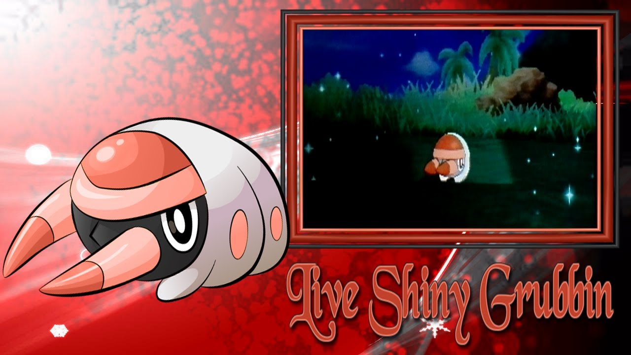 [DTQ#3] Live Shiny Grubbin after 4042 REs in Moon - YouTube