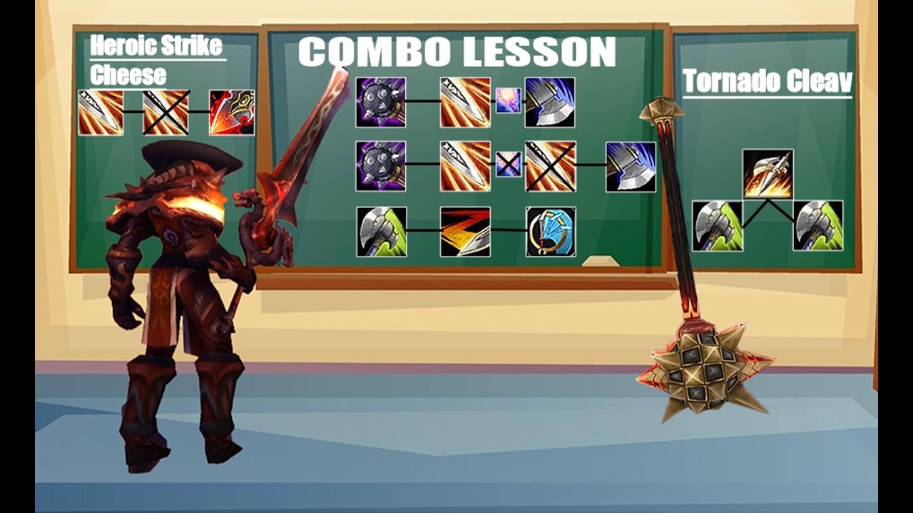 WoW Tbc Arms Warrior Combos And Tricks to Increase your Dps! - YouTube