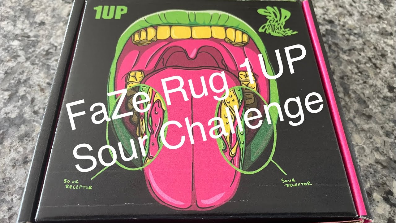 *VIRAL* 1UP Sour Challenge by FaZe Rug! - YouTube