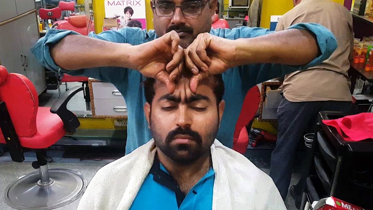 Head Massage With Neck Cracking Intense Youtube