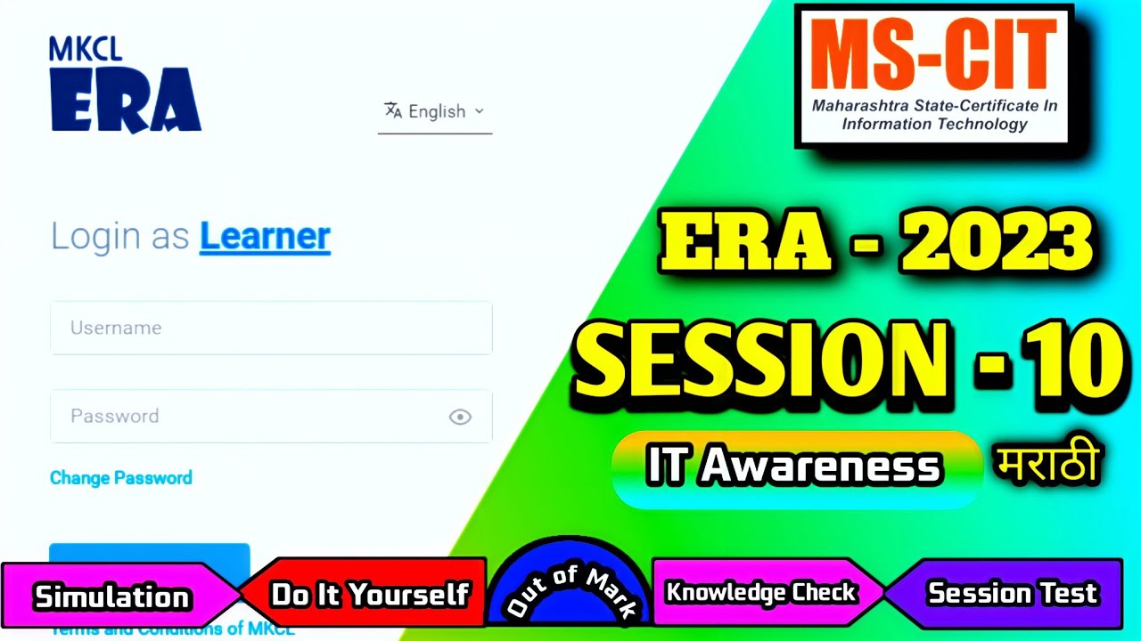 MS CIT ERA SESSION - 10 | mscit era session 10 - YouTube